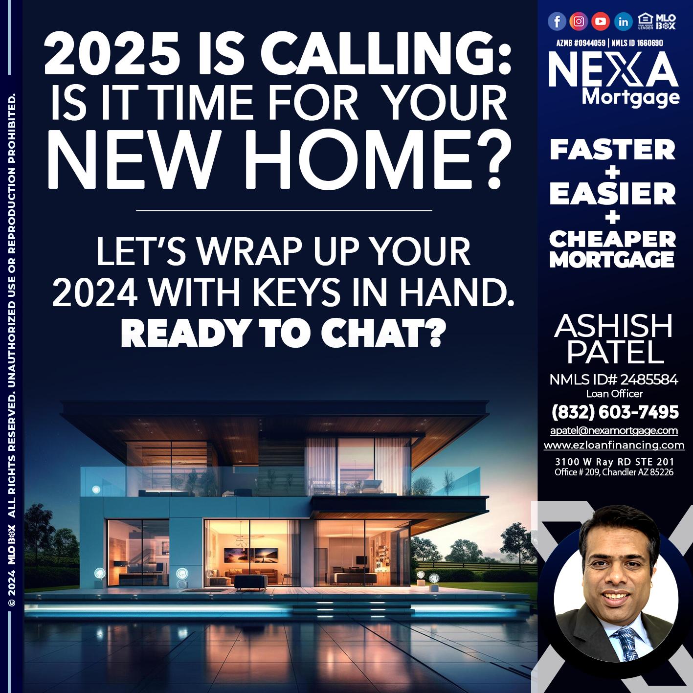 2025 SI CALLING - Ashish Patel -Loan Officer